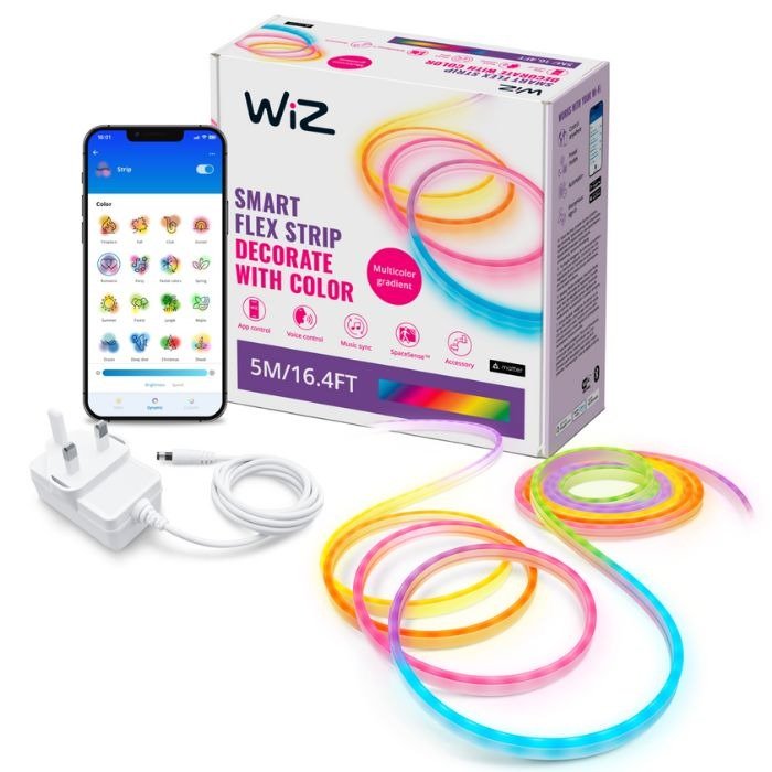 WiZ Neon RGBIC LED strip 5m Type-G ｜Zenox 香港