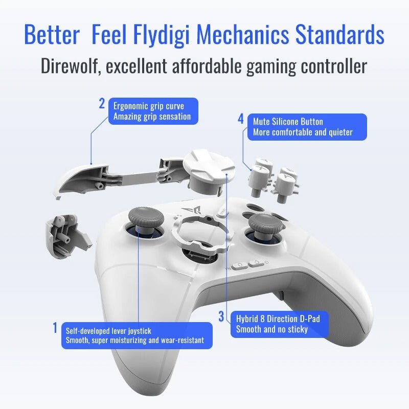 Flydigi - Direwolf 3 Gaming Controller Wireless Version Flydigi - Zenox ...
