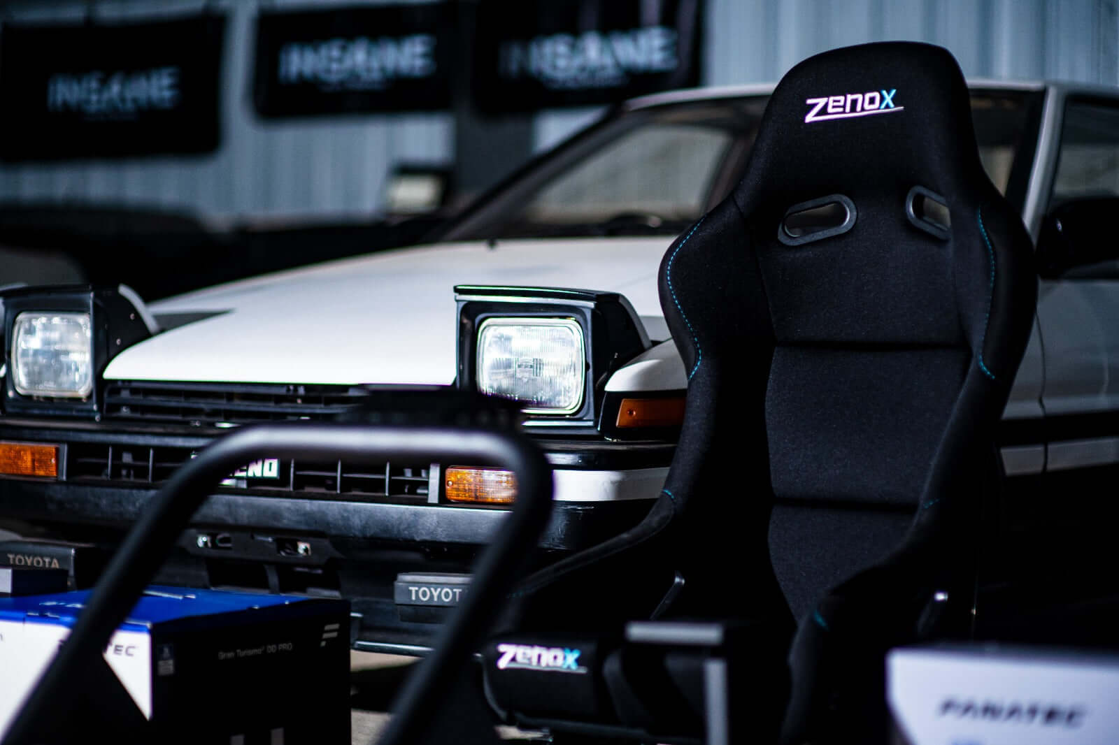GT3 V2 Simulator Rig with Bucket Seat Zenox - Zenox Hong Kong