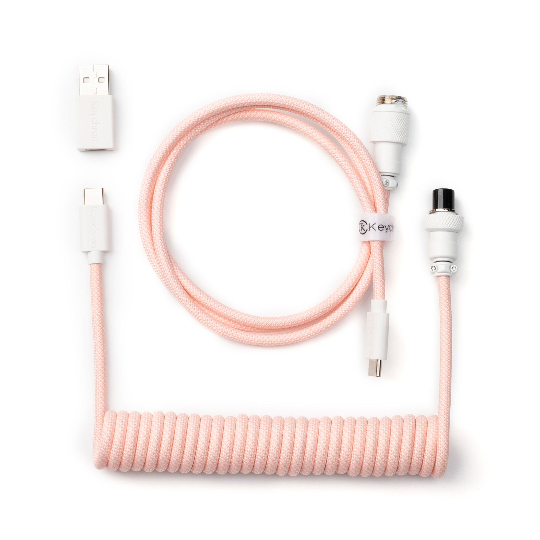 Keychron Custom Coiled Aviator Cable Keychron - Zenox Hong Kong