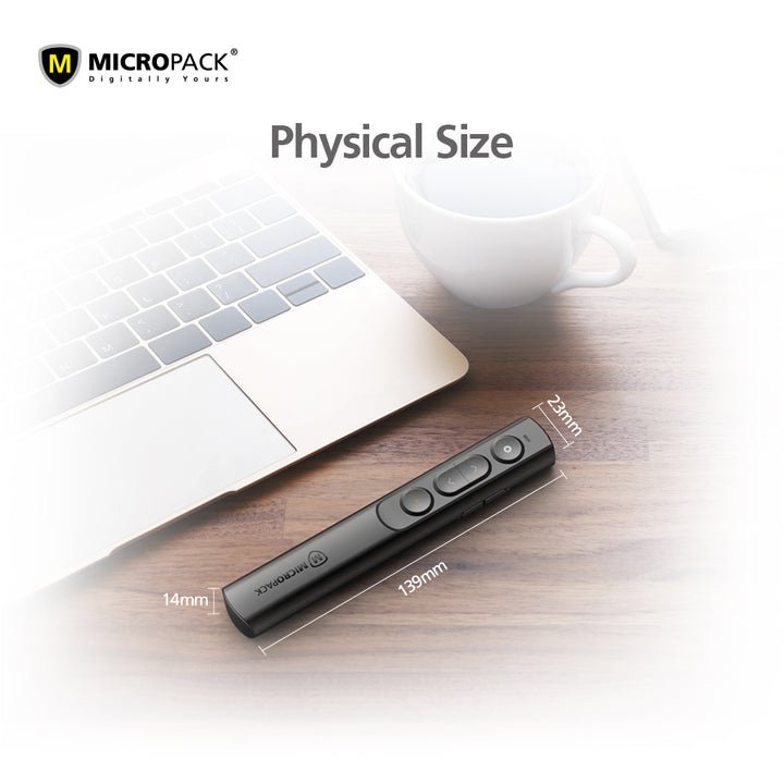 Micropack POINTER GREEN Green Laser Wireless Presenter Micropack ...