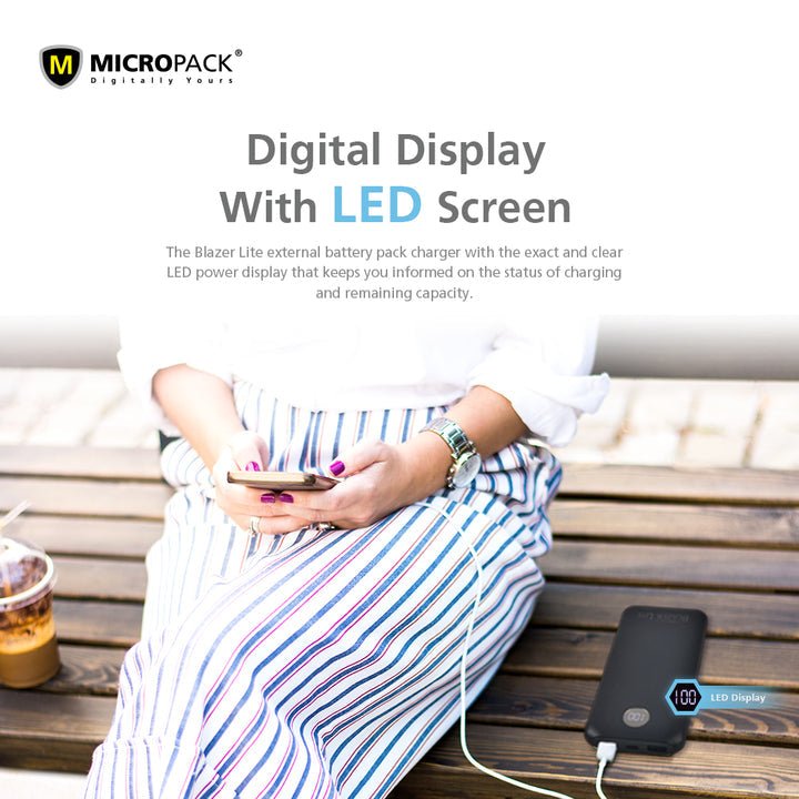 Micropack Type-C Power Bank (10000mAh) Micropack - Zenox Hong Kong