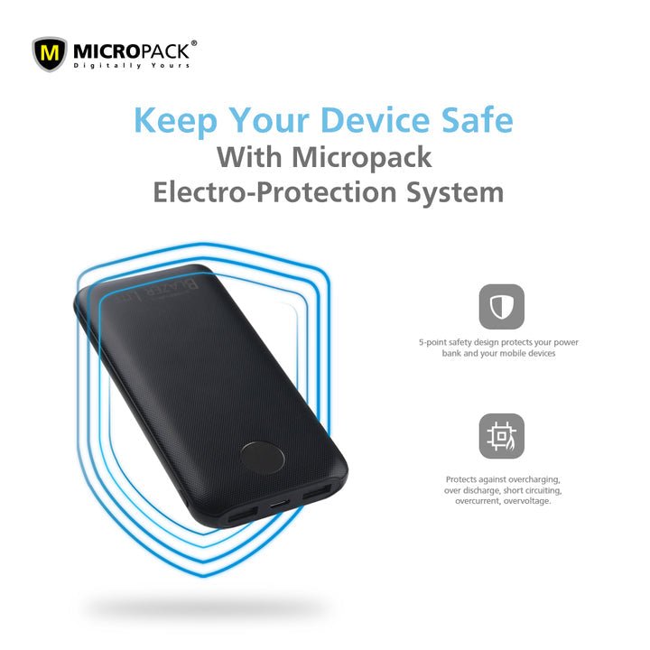 Micropack Type-C Power Bank (10000mAh) Micropack - Zenox Hong Kong