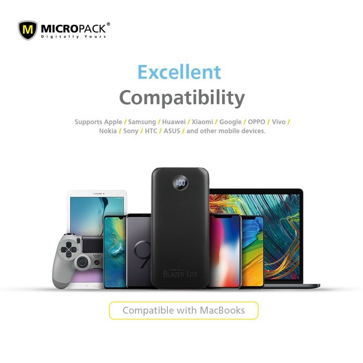 Micropack Type-C Power Bank (10000mAh) Micropack - Zenox Hong Kong