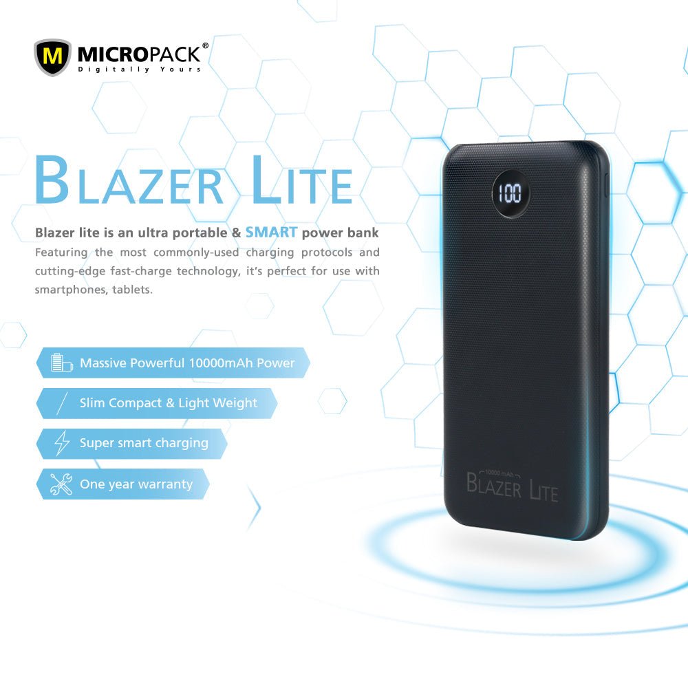 Micropack Type-C Power Bank (10000mAh) Micropack - Zenox Hong Kong