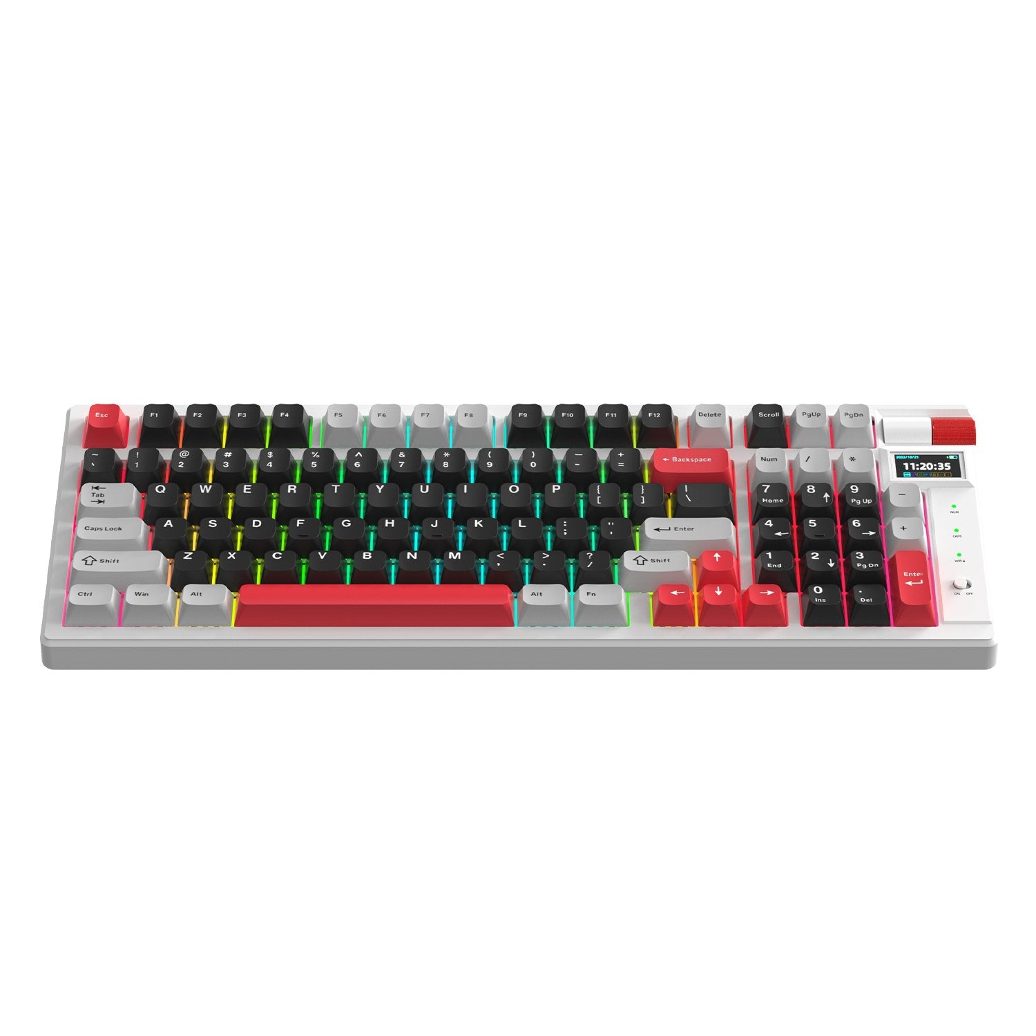 Monka Storm Wireless Mechanical RGB Keyboard (Tri-Mode) Monka - Zenox ...