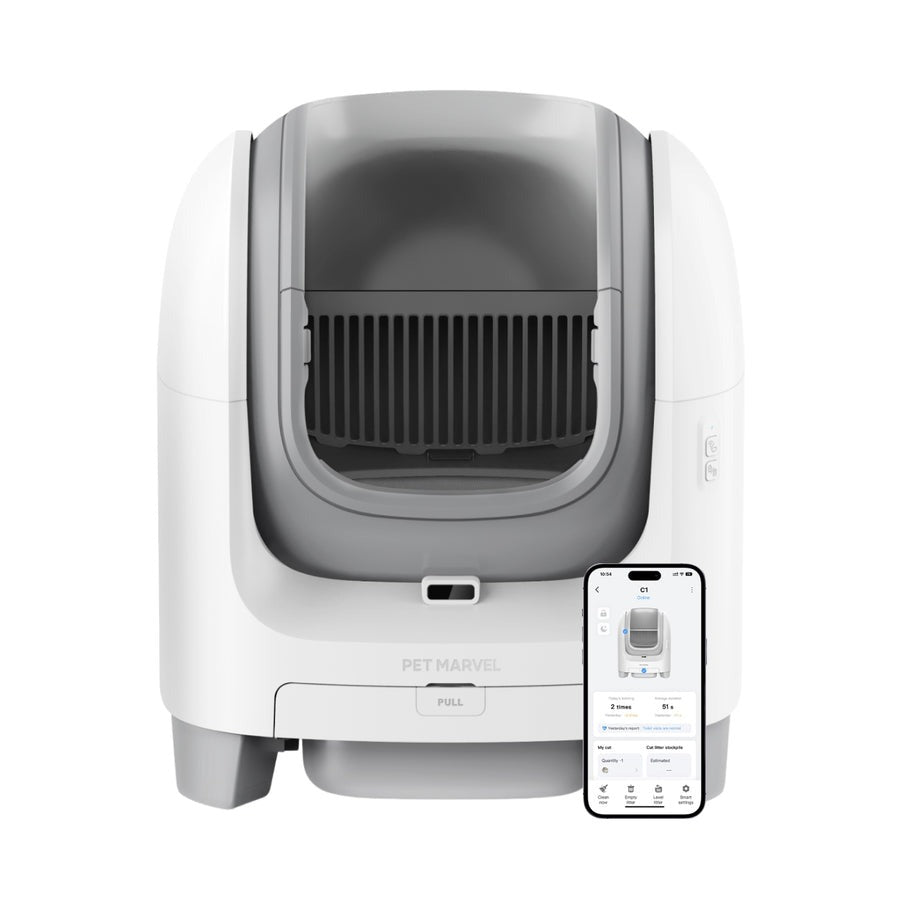 Pet Marvel - Open-top Smart Litter Box [C1] Pet Marvel - Zenox Hong Kong