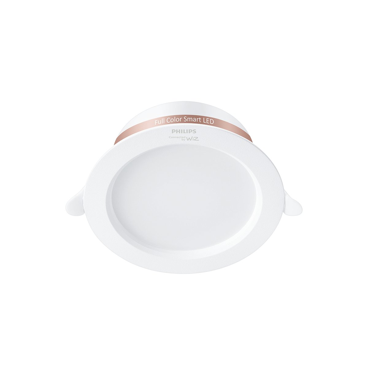 Philips WiZ Downlight RGB 6.5W 4" Smart Wi-Fi Wiz Connected Recessed ...