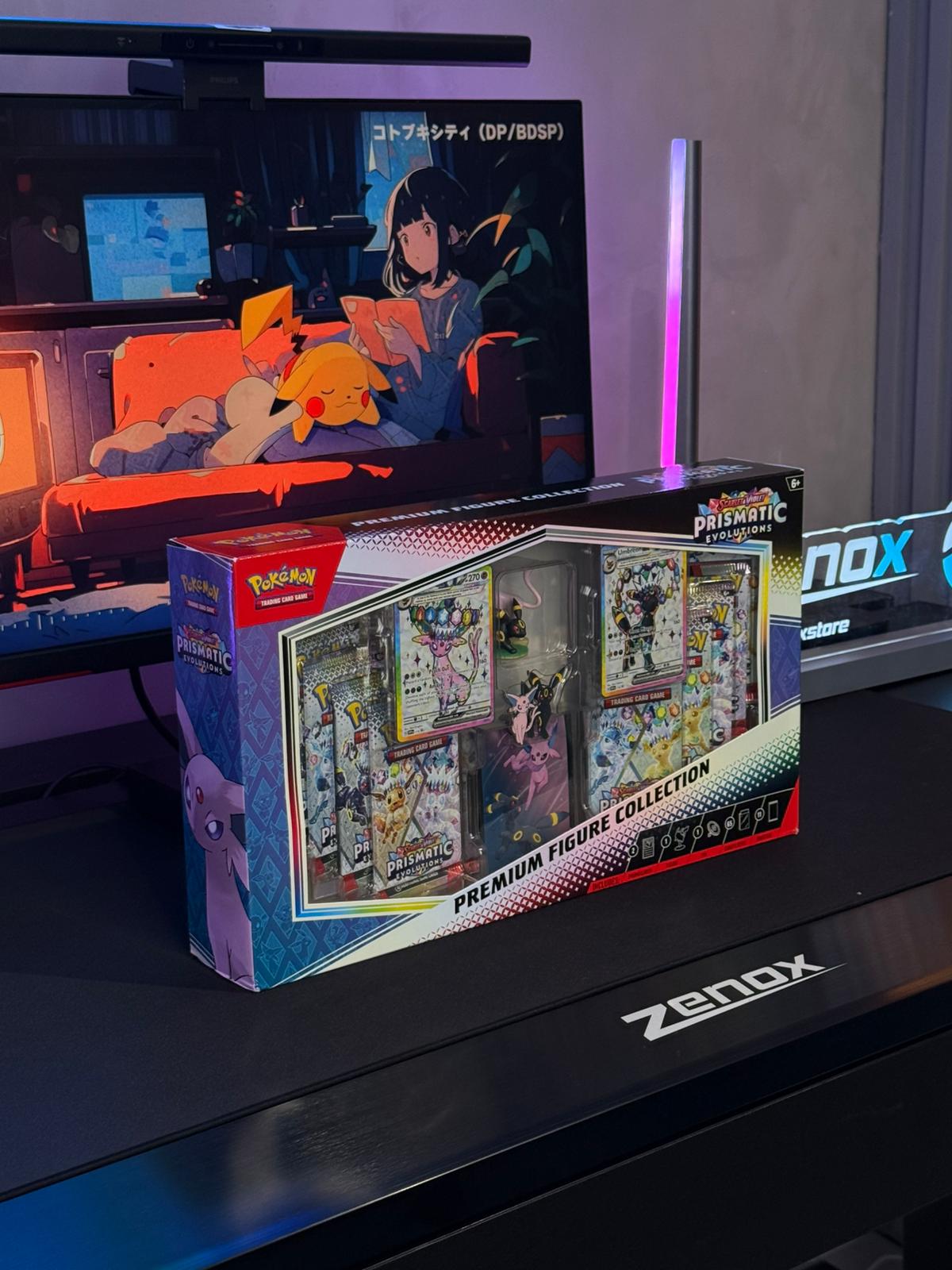 Pokémon Collection Box (US) - Prismatic Evolutions Premium Figure ...
