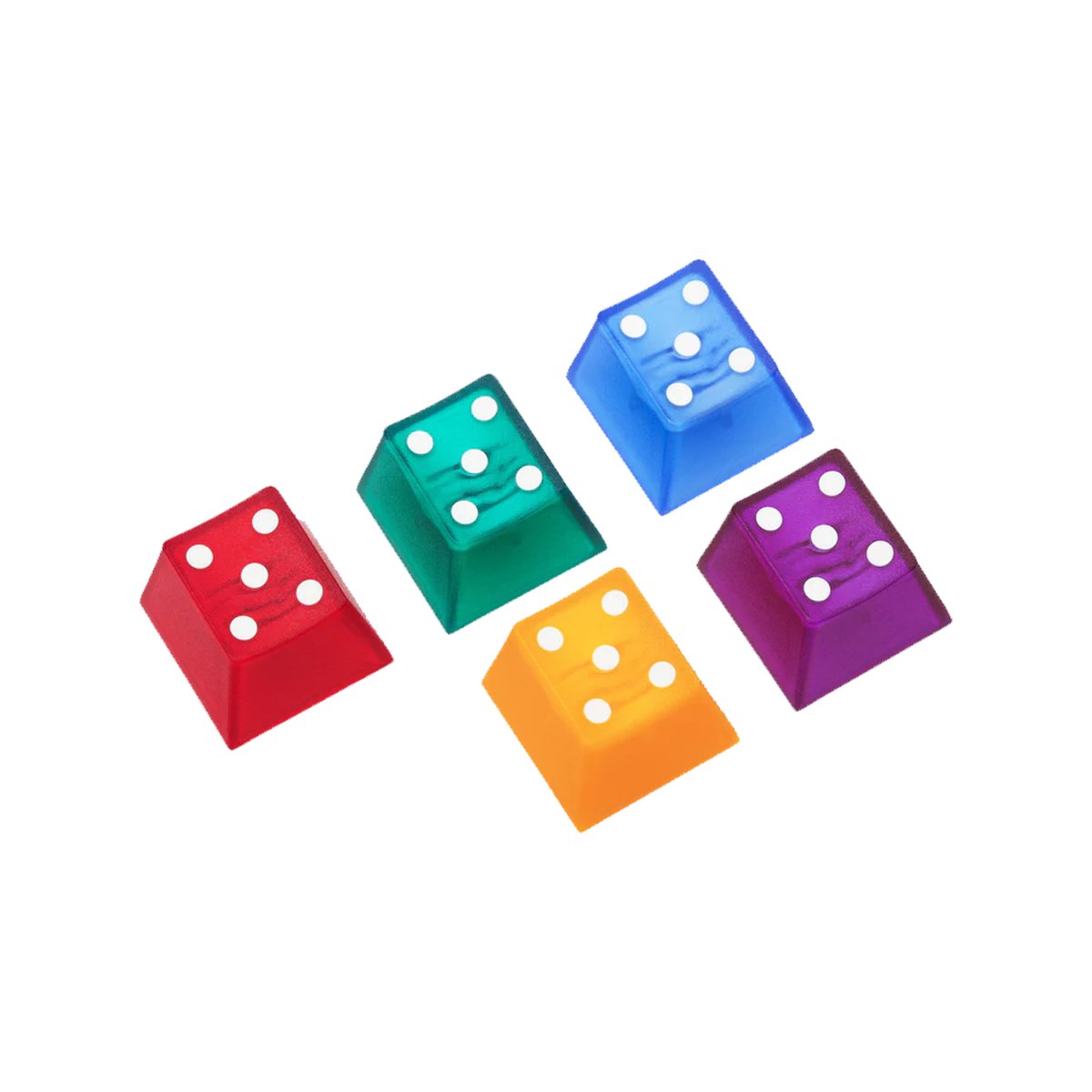 Tai-Hao /ABS/Backlit/Cubic Profile/6 Dice Keys/Novelty Double Shot ...