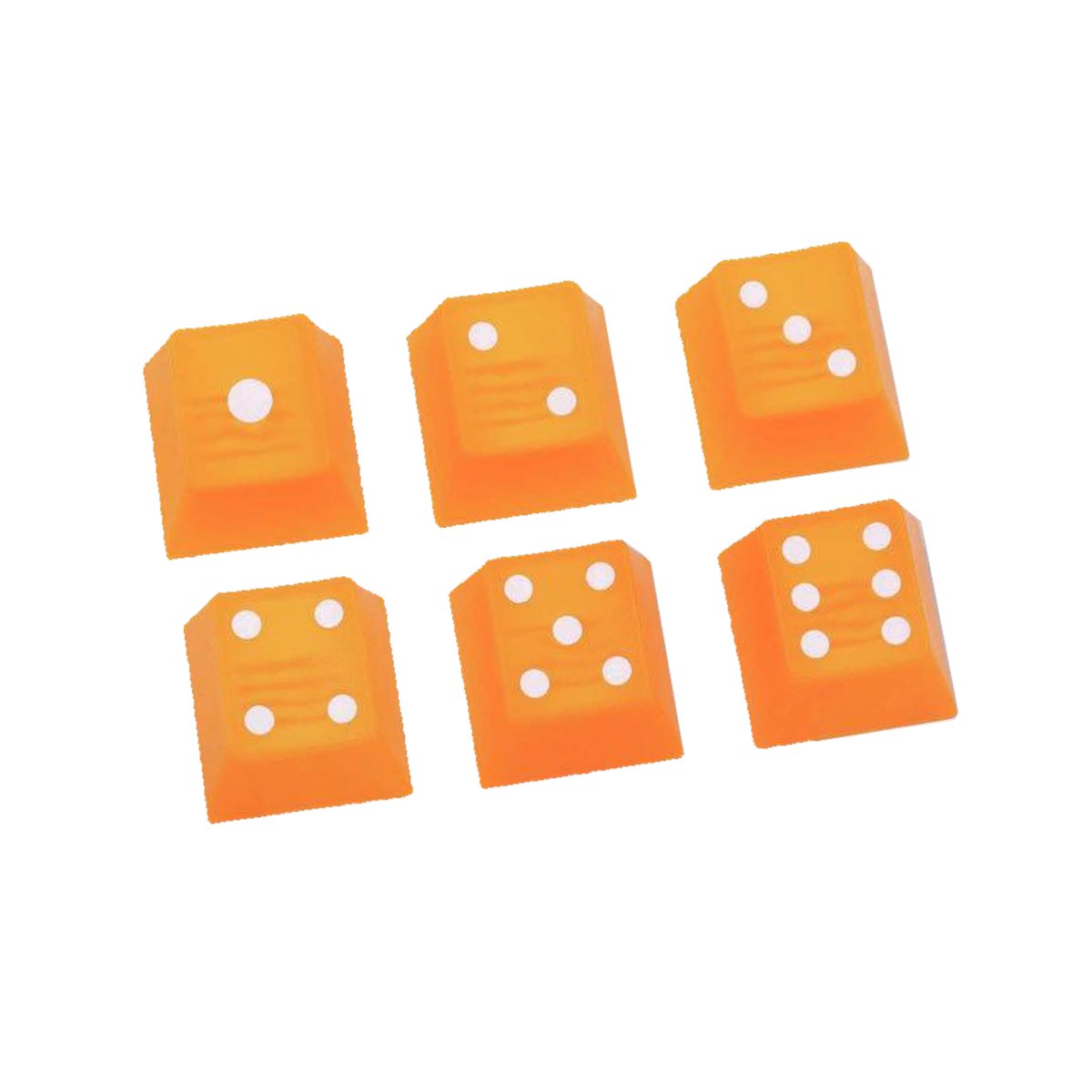 Tai-Hao /ABS/Backlit/Cubic Profile/6 Dice Keys/Novelty Double Shot ...