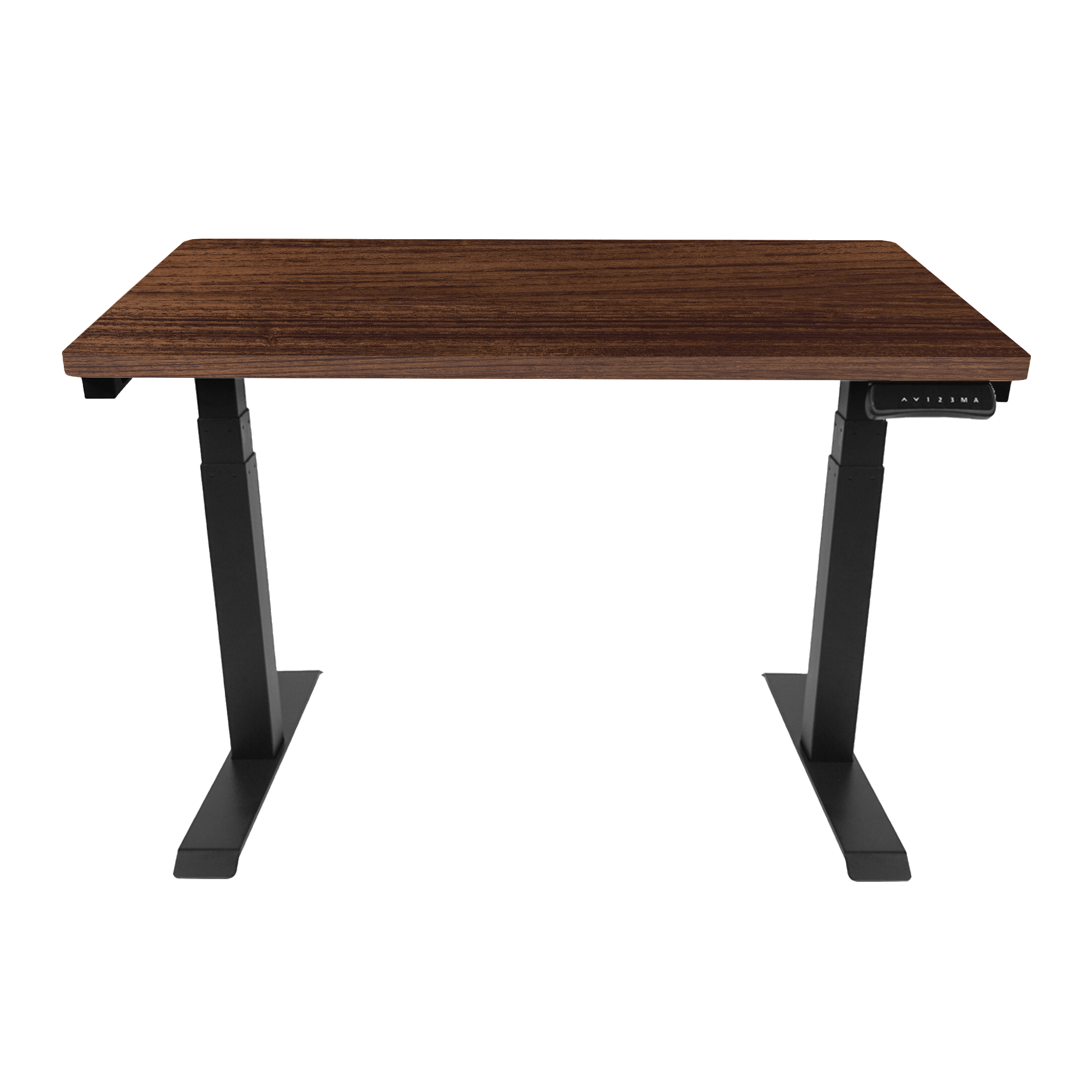 Zenox Ergonomics Office Desk Pro v.2 (Height-Adjustable) (Walnut) Zenox ...