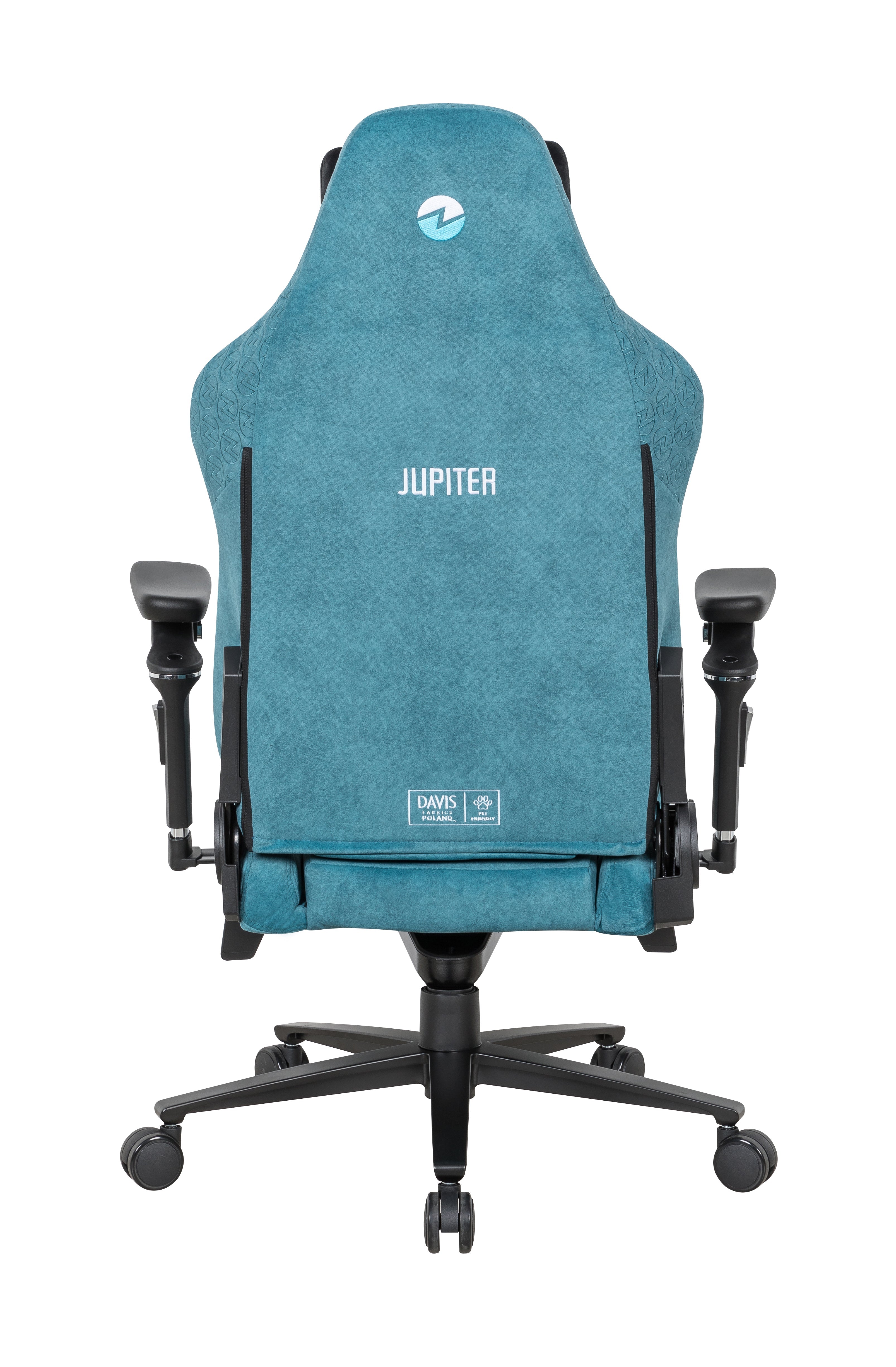 Zenox Jupiter Mk-2 Gaming Chair (Davis Fabrics / Peacock Turquoise ...