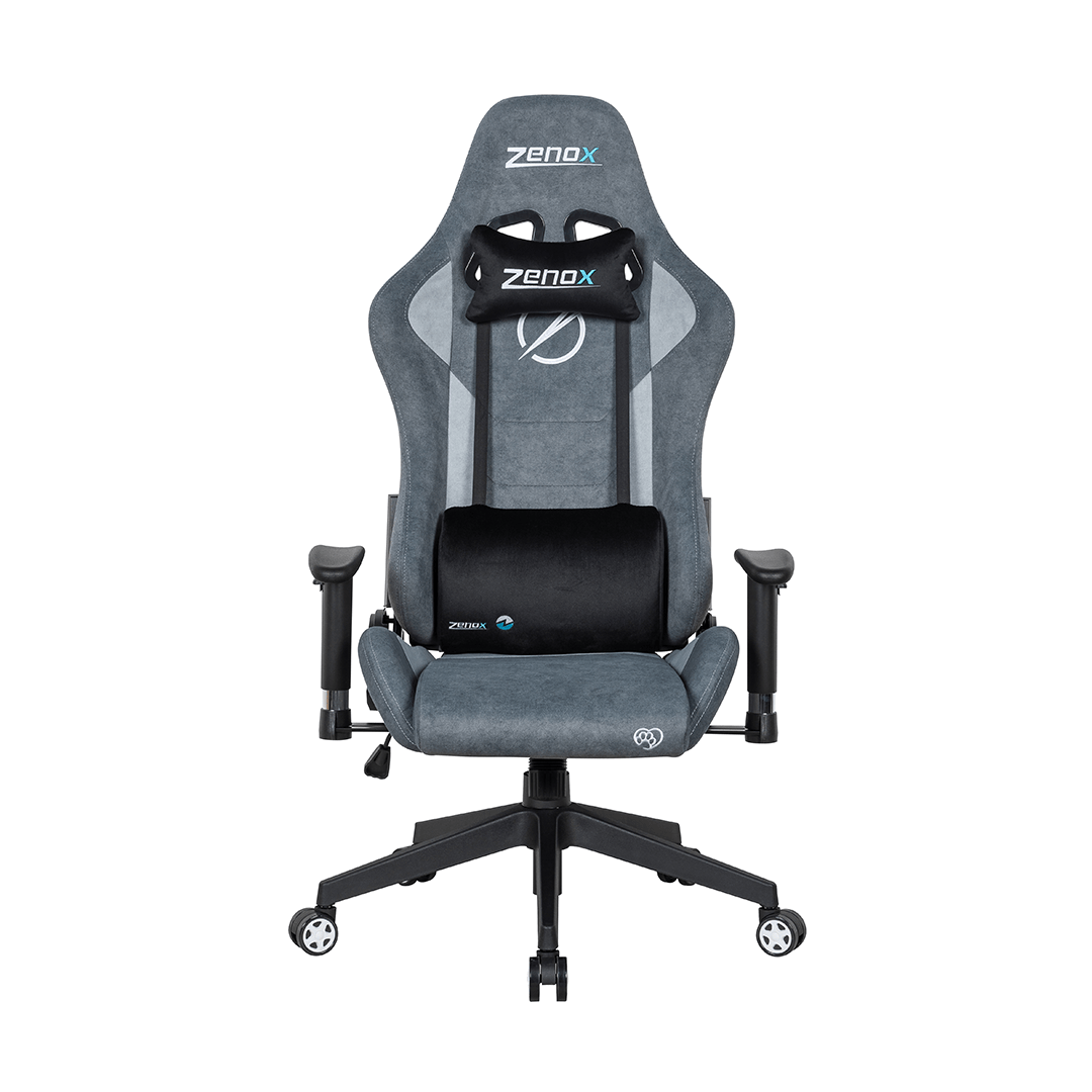 Zenox Mercury Mk-2 Gaming Chair (Davis Fabrics/ Koala Grey) Zenox - Zenox Hong Kong