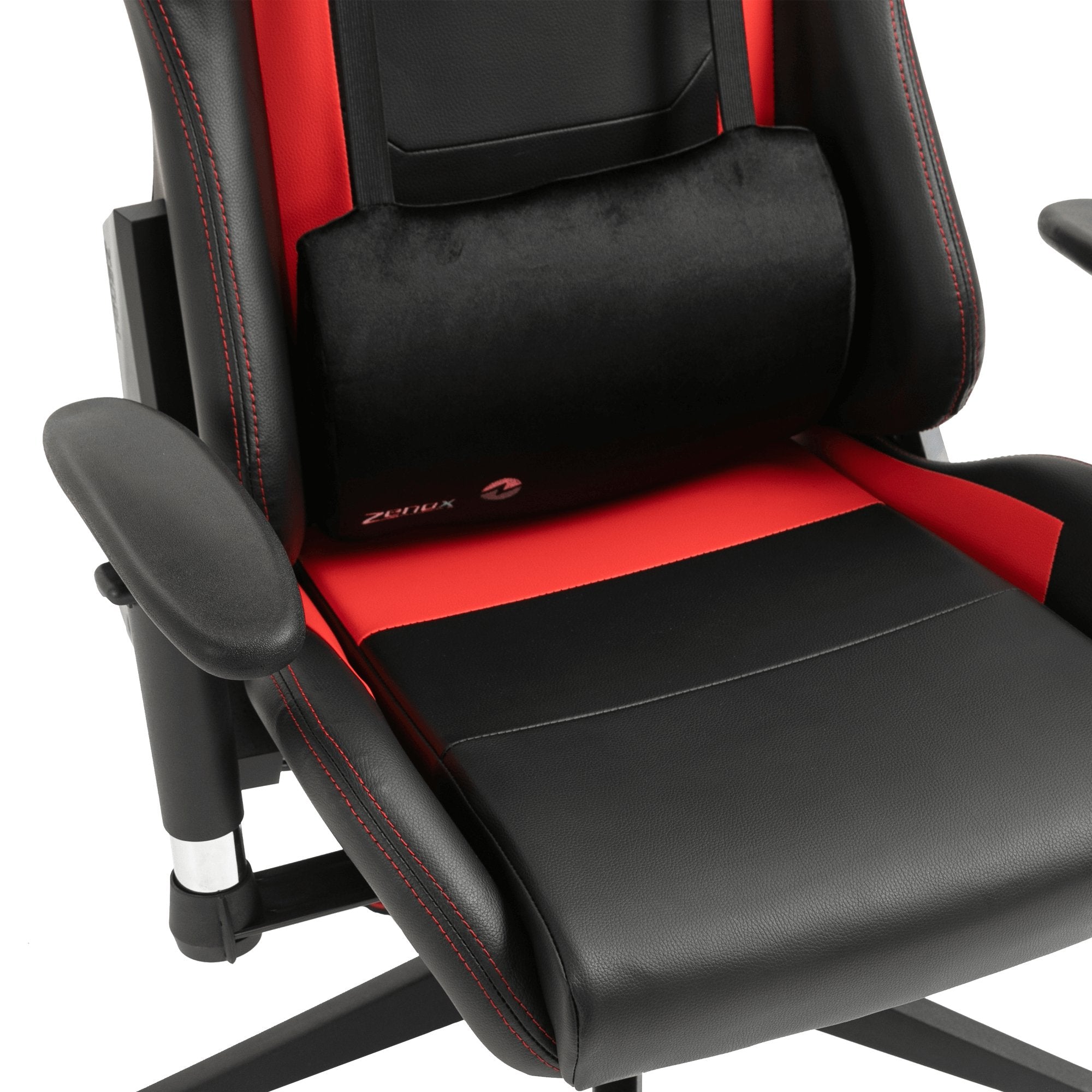 Zenox Mercury Mk-2 Gaming Chair (Leather/Red) Zenox - Zenox Hong Kong