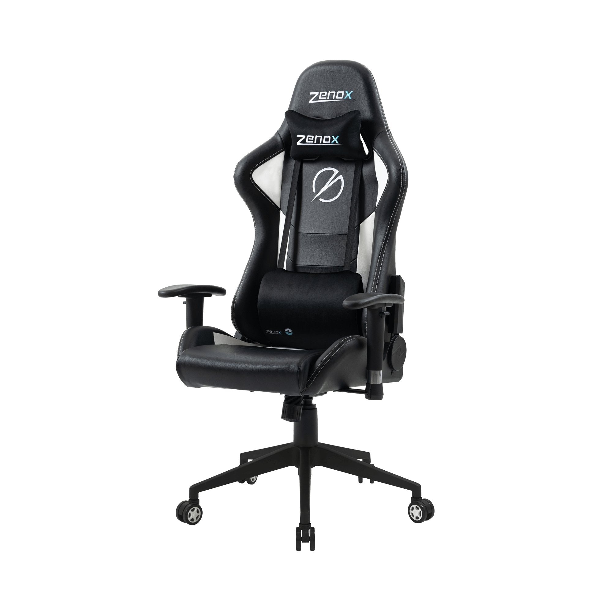 Zenox Mercury Mk-2 Gaming Chair (Leather/White) Zenox - Zenox Hong Kong
