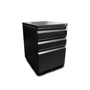 Zenox Mobile 3-Drawer Cabinet (Black) Zenox - Zenox Hong Kong