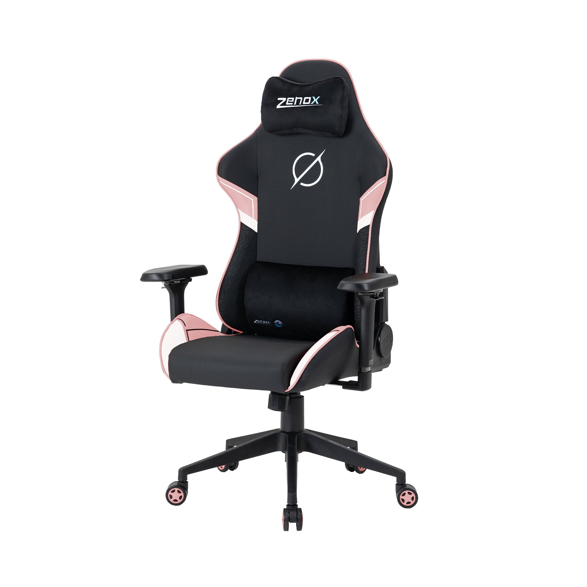 Zenox Saturn Mk-2 Gaming Chair (Leather/Pink) Zenox - Zenox Hong Kong