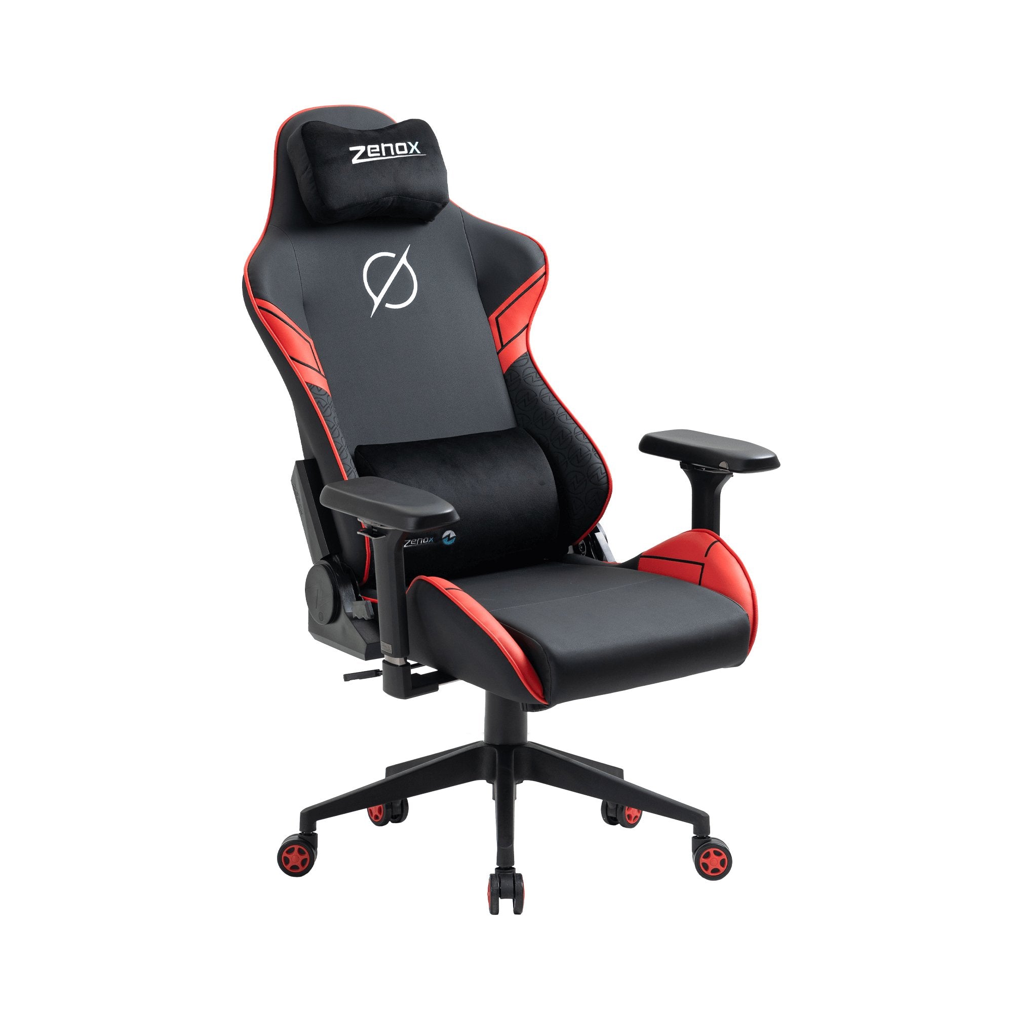 Zenox Saturn Mk-2 Gaming Chair (Leather/Red) Zenox - Zenox Hong Kong