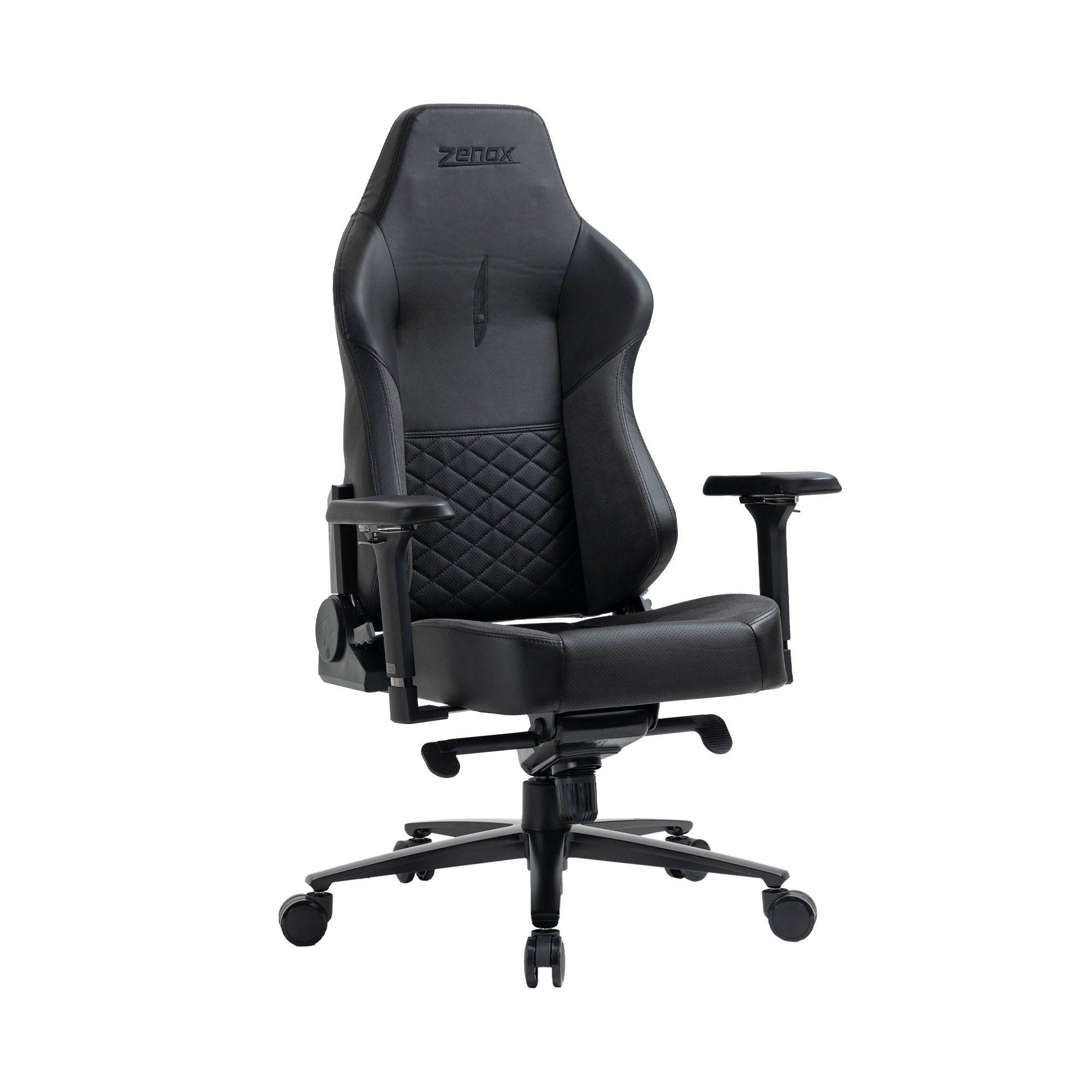 Zenox Spectre Mk-2 Gaming Chair (Leather/Charcoal) Zenox - Zenox Hong Kong