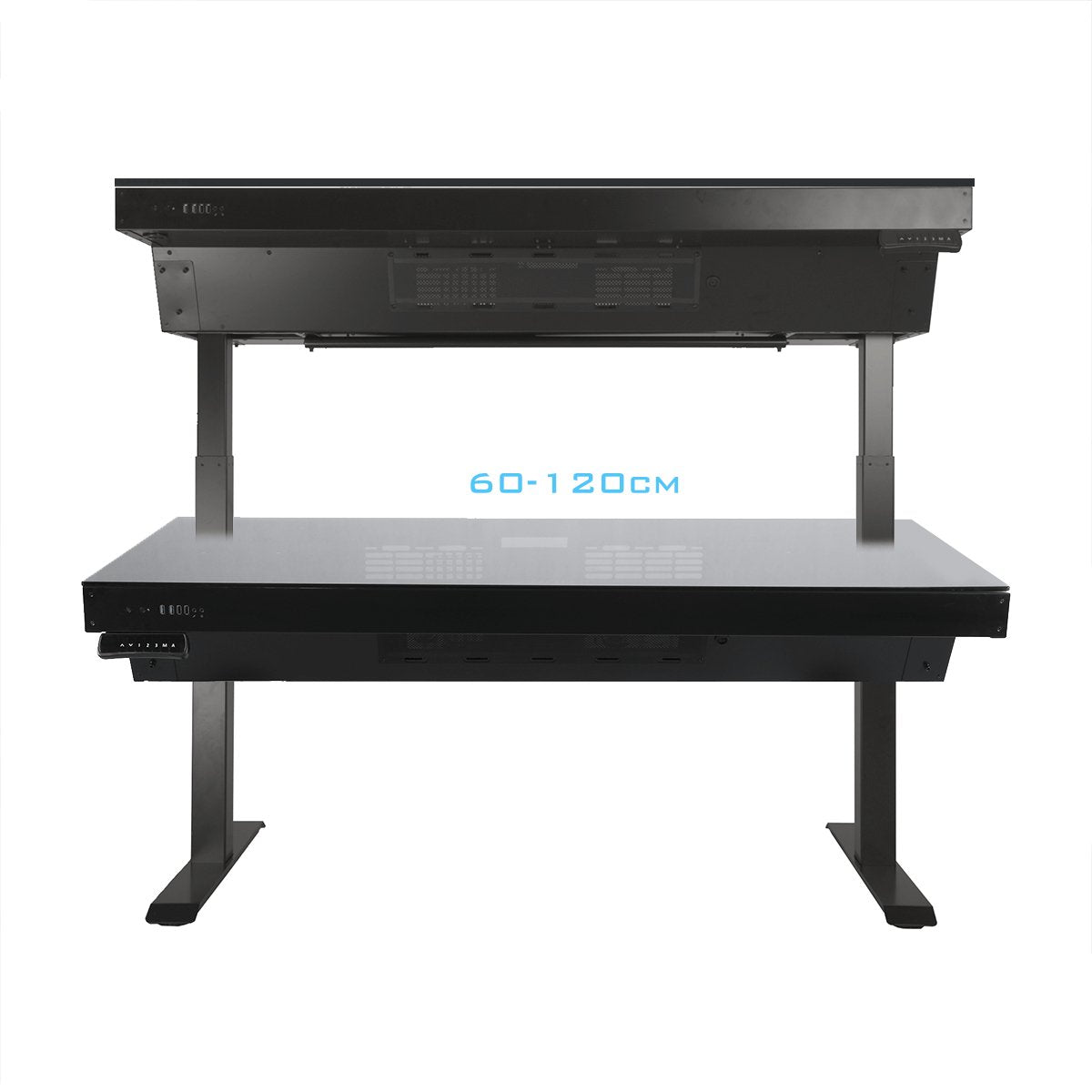 Zenox Zeus Gaming Desk Pro 1.5m Version 2 (Height-Adjustable) Zenox ...